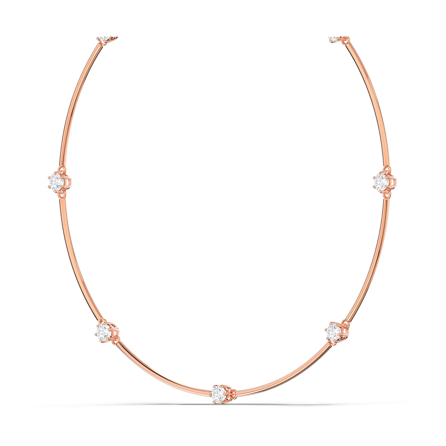 SWAROVSKI Constella Κολιέ Λευκό, Ροζ Επιχρυσωμένο 5609710