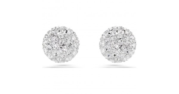 SWAROVSKI Dextera καρφωτά Σκουλαρίκια, Στρογγυλή κοπή, Λευκά ...