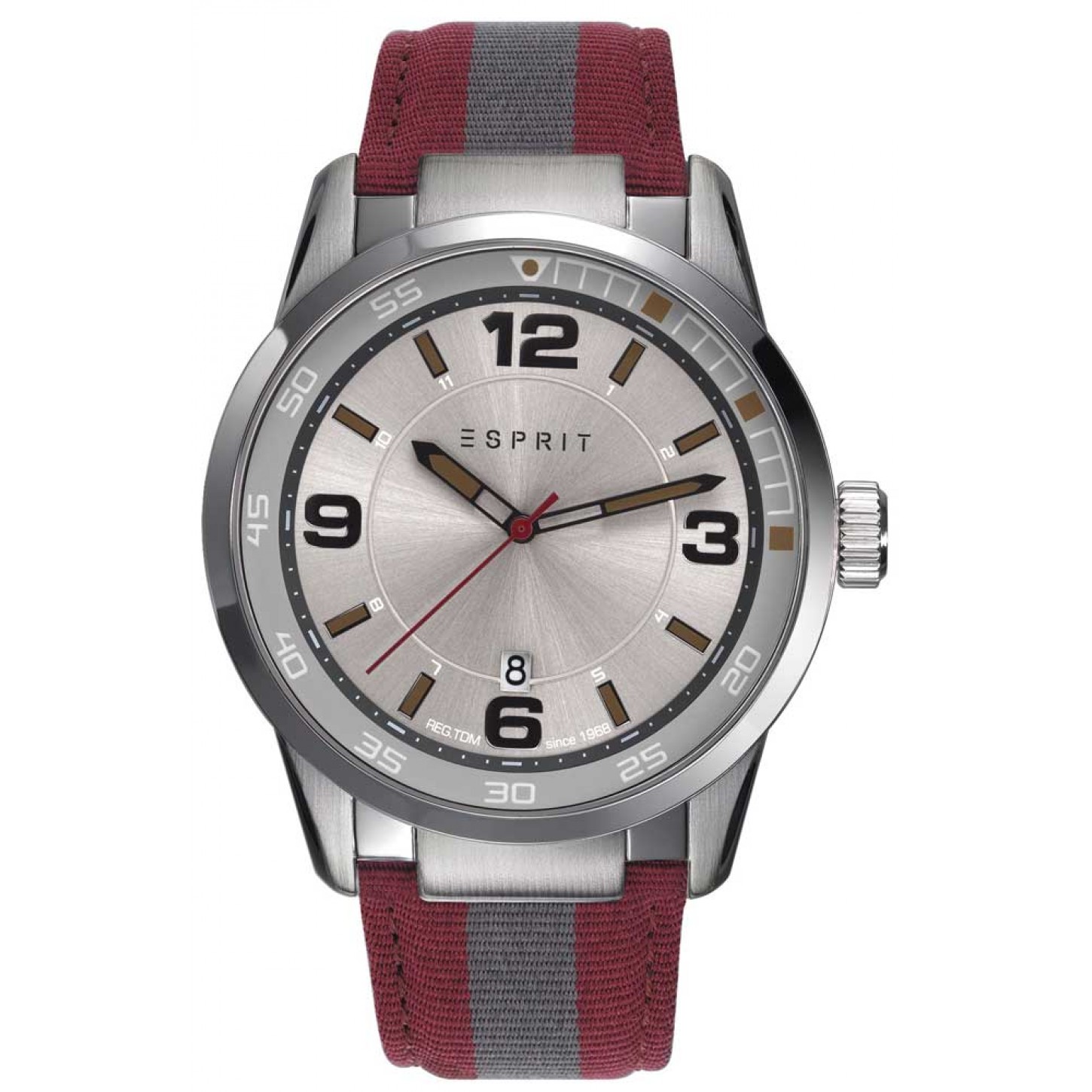 ESPRIT Red Fabric Strap